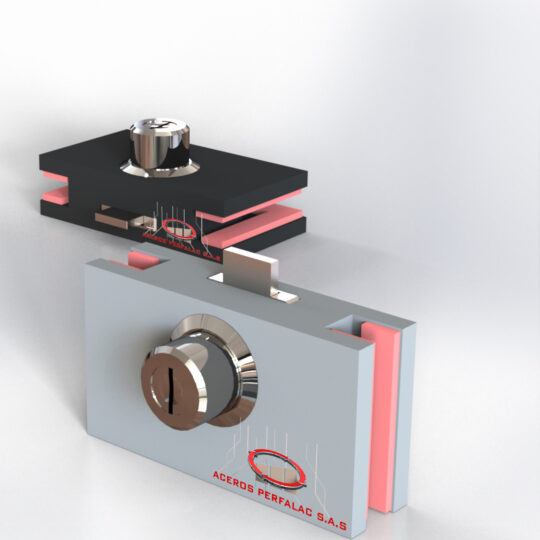 Chapeta fija 60X50 mm Acero Inoxidable - Perfalac
